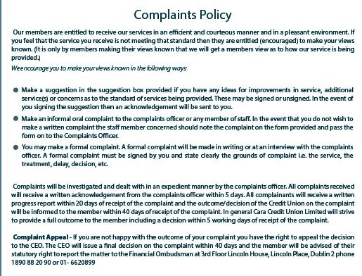 Real Service | Cara Credit Union